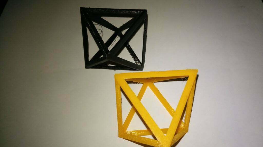 arquivo STL Octaedro platónico ・Design para download e impressão 3D・Cults